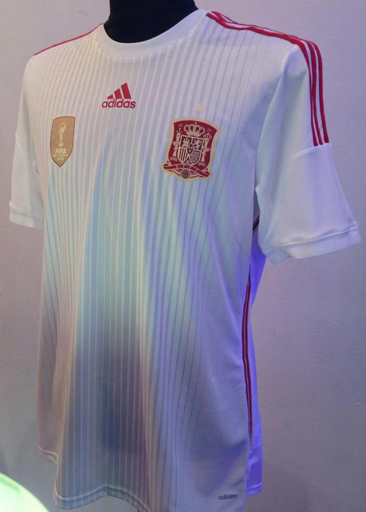 Spain 2014 World Cup Kits Released - Footy Headlines