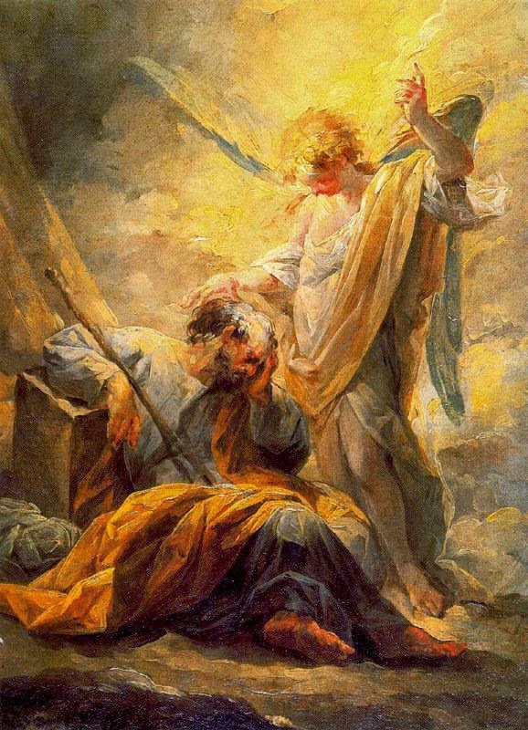 Non sum dignus: EL ANUNCIO DEL ÁNGEL A SAN JOSÉ