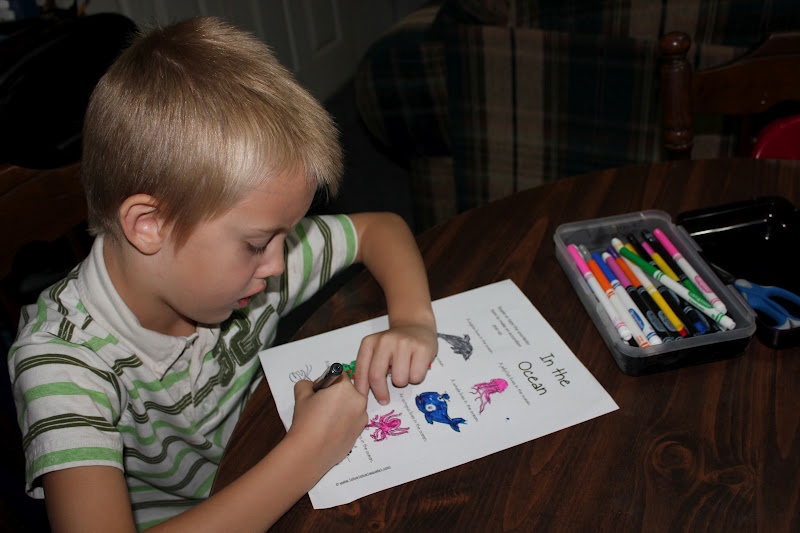 Learning With My Boys: Oceans Day 1 -Earth's Oceans