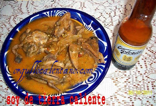 Soy de Tierra Caliente: Como hacer Guilotas en chile verde