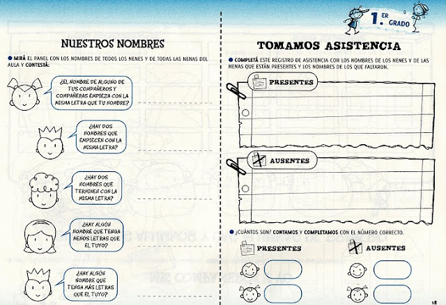 Mi Escuela Divertida: Cuaderno de Actividades Primera Etapa "Marzo"