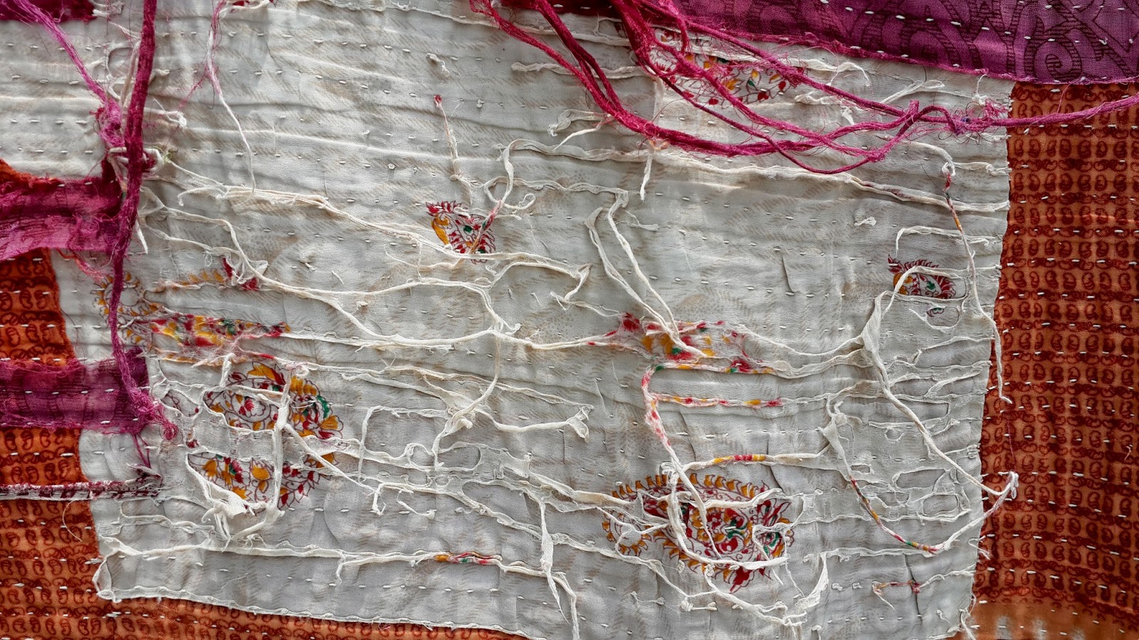 Million Little Stitches: Folk textiles - Kaudi - a hand stitched ...