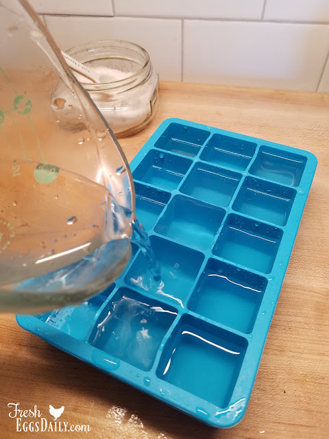 Electrolyte Ice Cubes for your Chickens - Fresh Eggs Daily® with Lisa ...