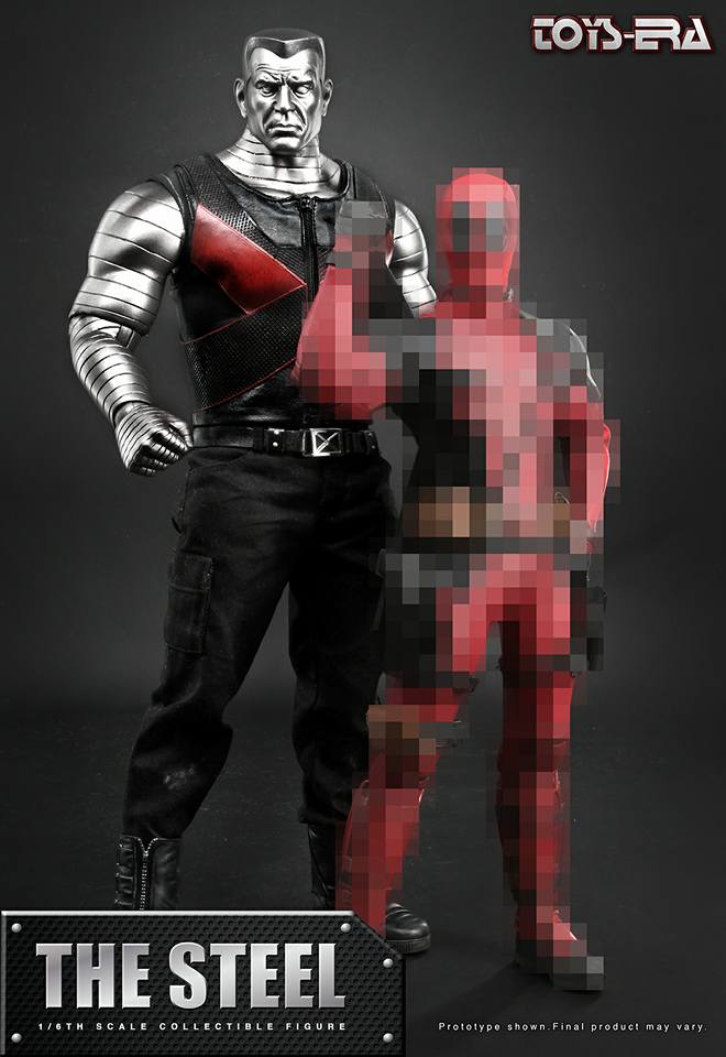toyhaven: Preview pics of Toys Era 1/6th scale The Steel aka Colossus ...