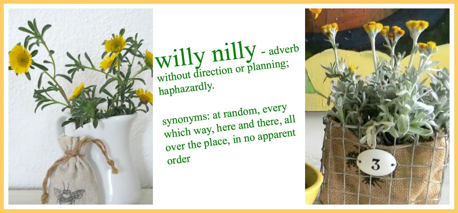 Art and Sand: Willy Nilly