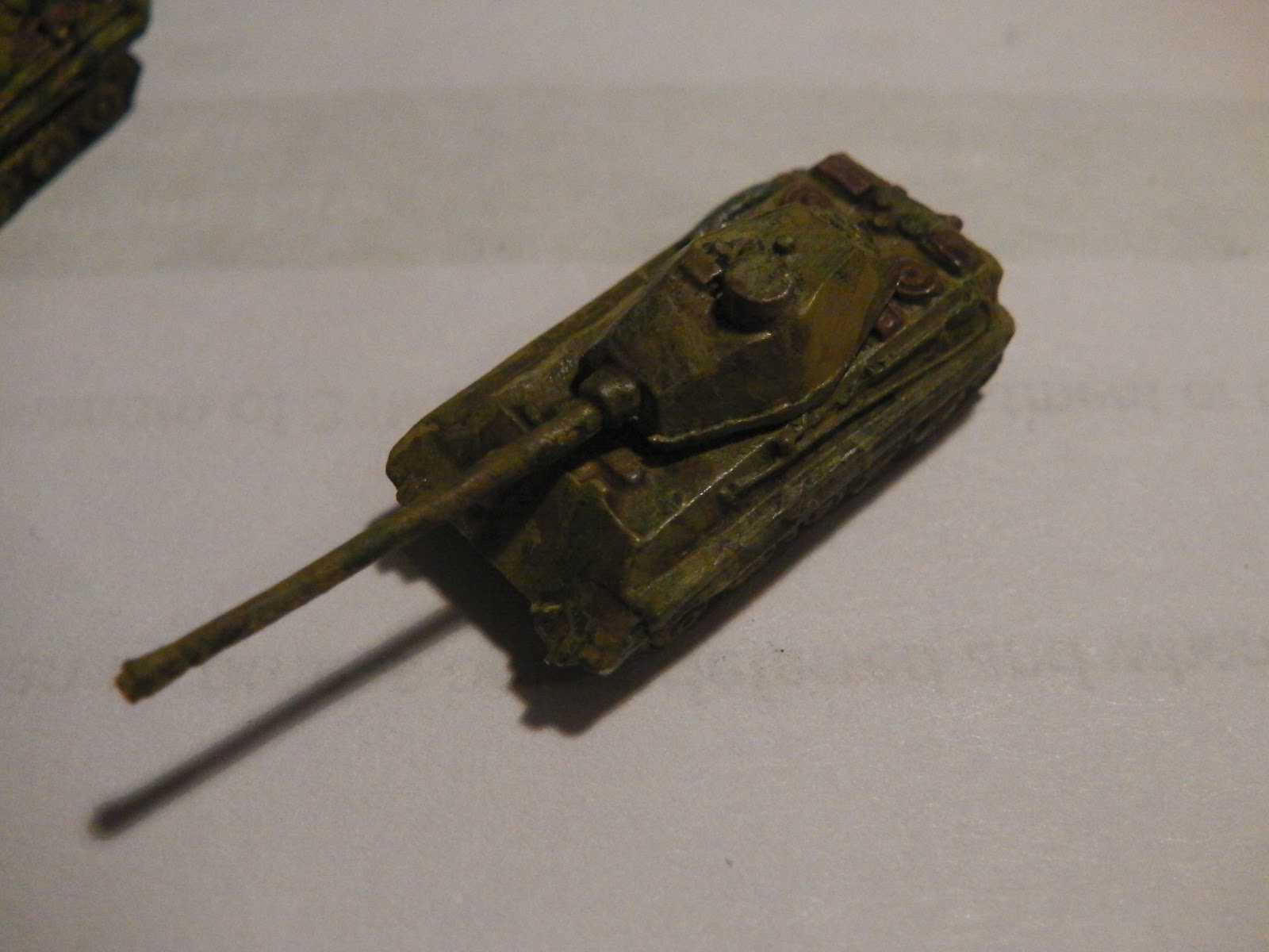 Dambusters Small Scale WarGaming: The 6mm German tanks roll of the ...