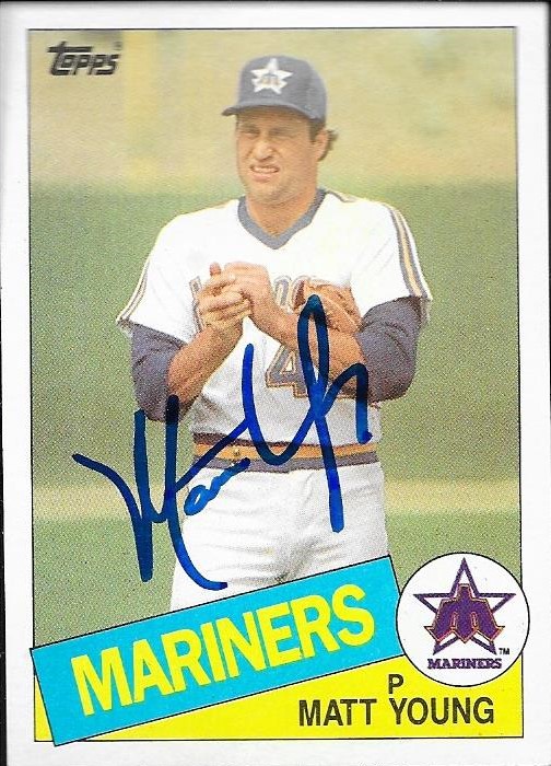 foul bunt: TTM Success - Matt Young
