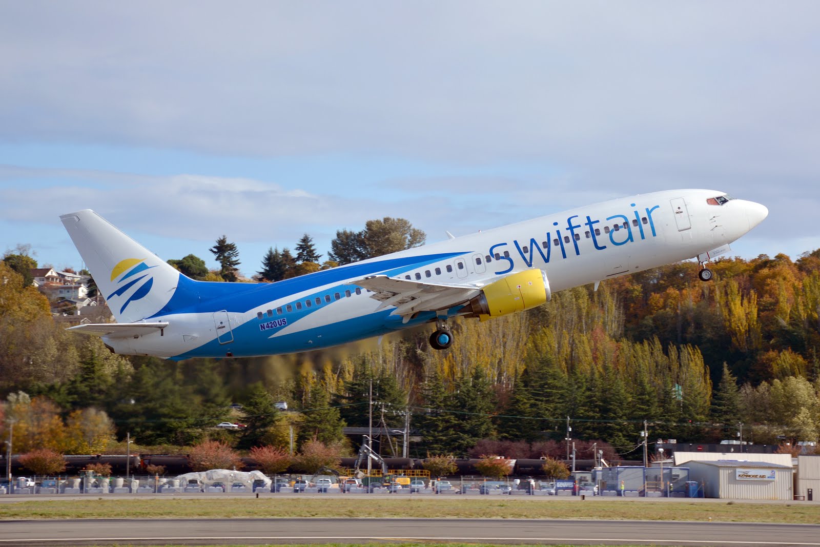 Flyingphotos Magazine News: SWIFT AIR - B737-400 - N420US