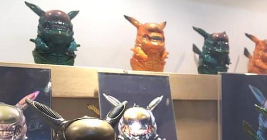 Pikachu x Aliens GK (Garage Kit) from Tooth Fairy Studio