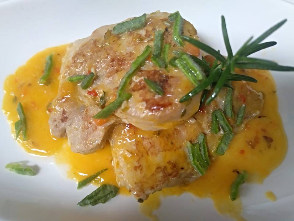 La Cocina de Ricardo: Solomillo de cochino en salsa de naranja
