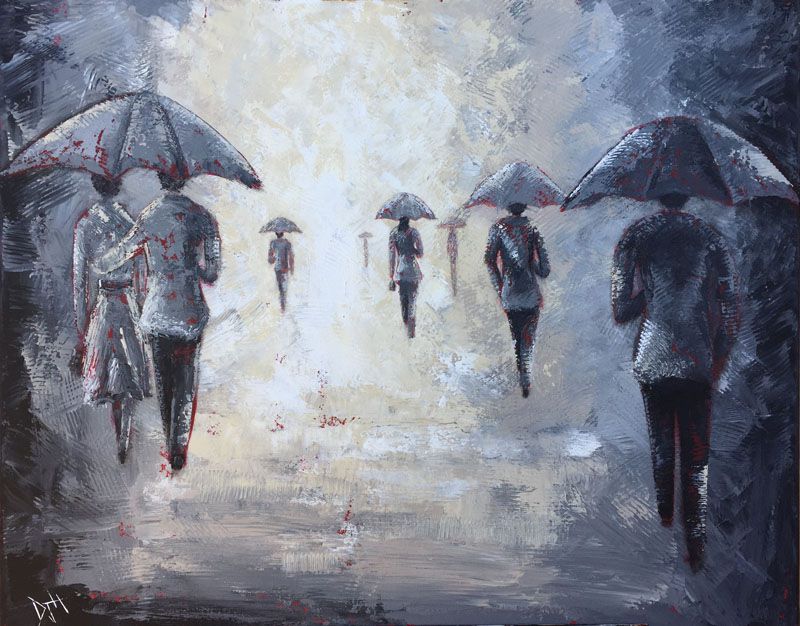 Debra Houston | Abstract Palette Knife painter | Tutt'Art@ | Pittura ...