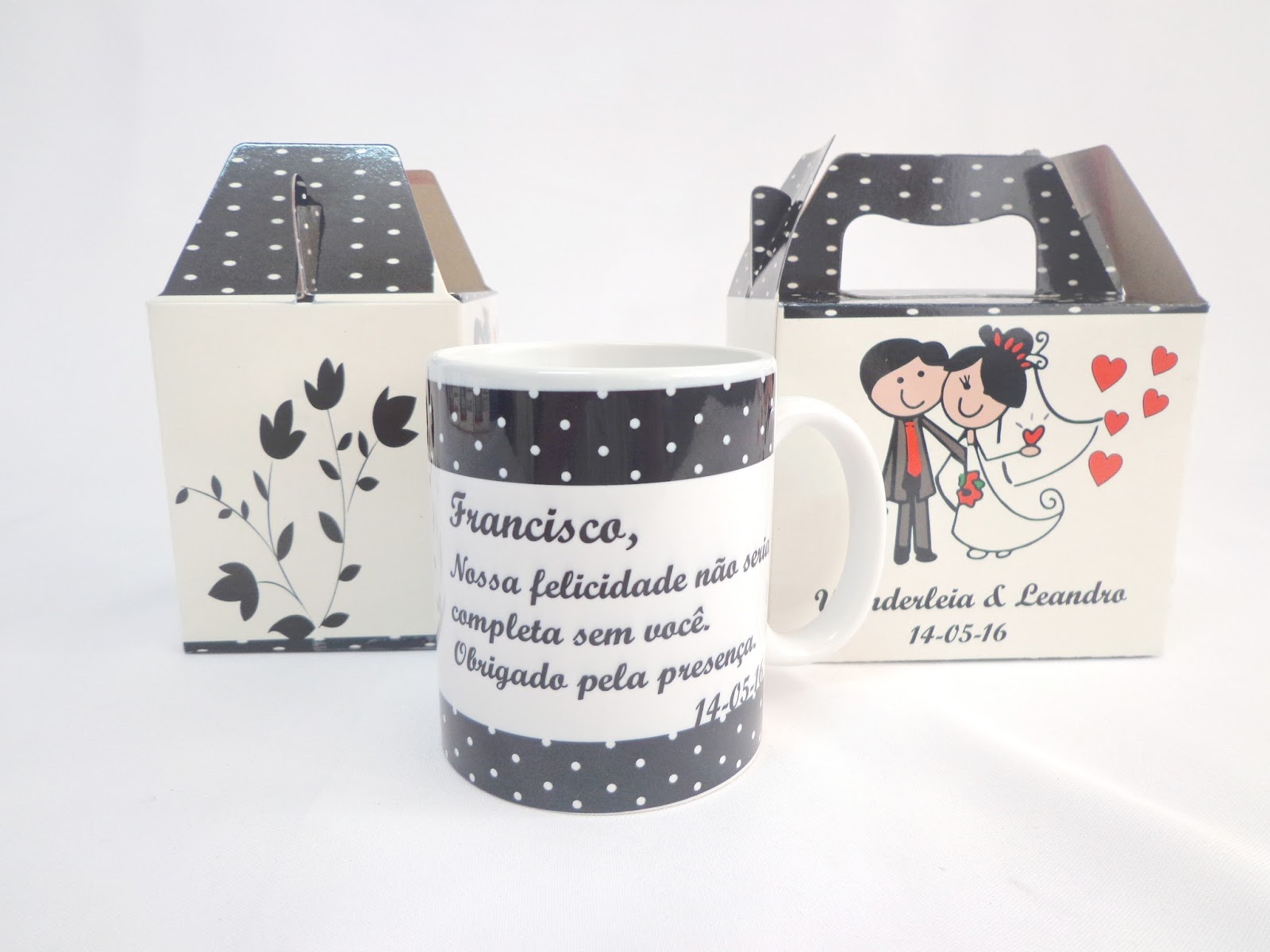 Oficina Blog: Brindes para casamento, canecas personalizadas