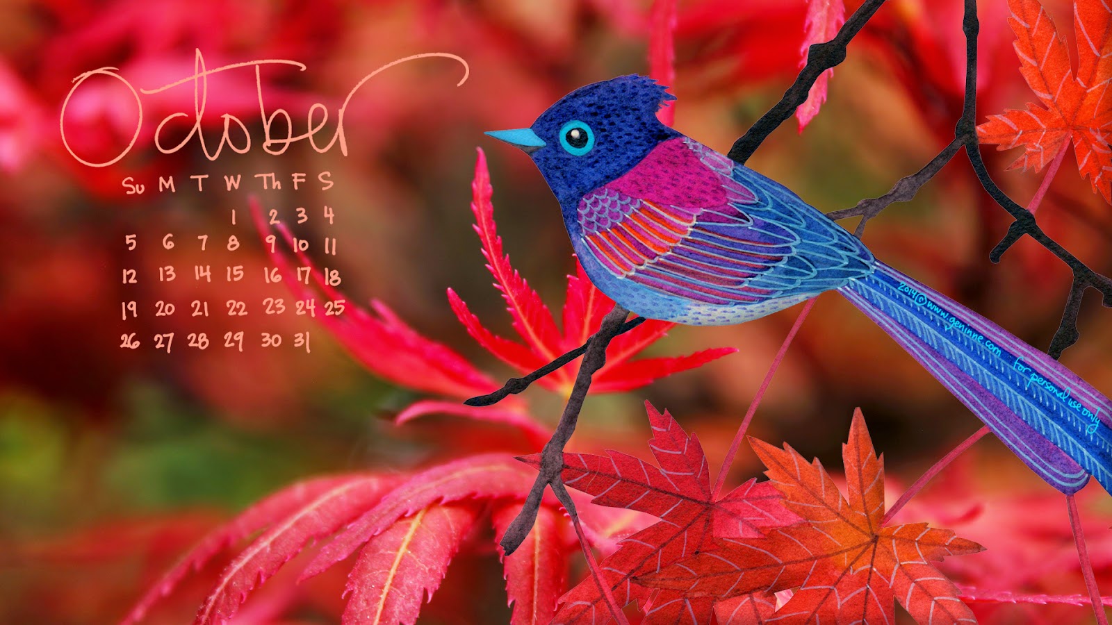 Geninne's Art Blog: October!