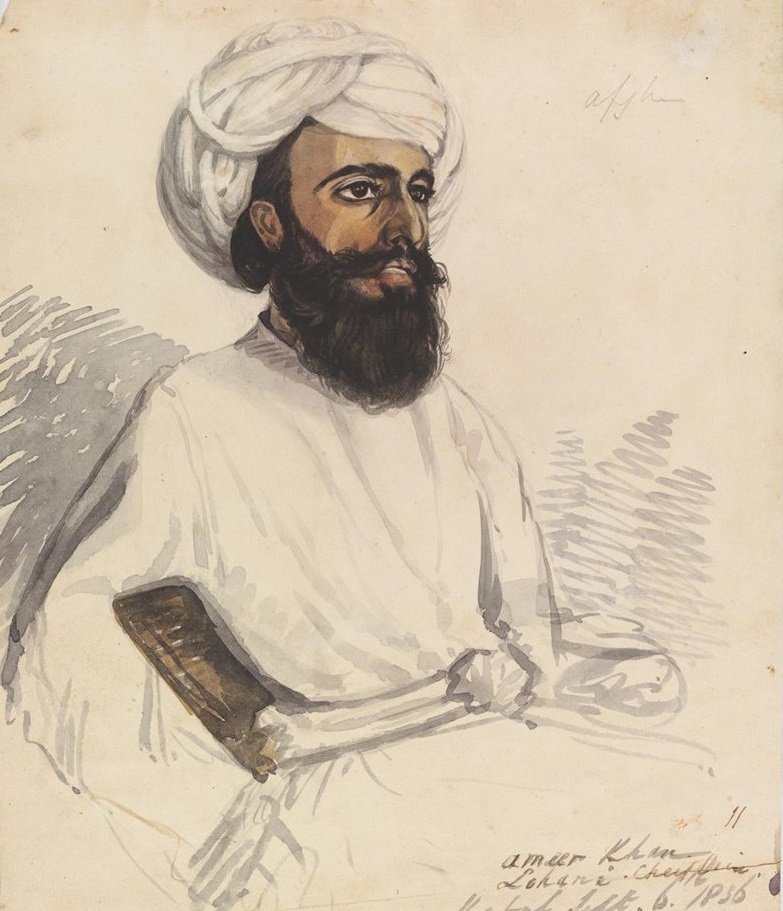 A Lohani chieftain, 1836 | History of Pashtuns