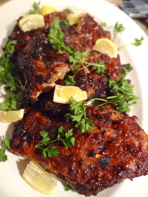 Scrumpdillyicious: Ina Garten's Foolproof Ribs with Barbecue Sauce