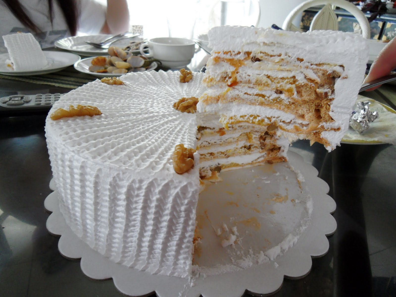 The Moving Couch Potato: Cielin's Lemon Meringue Torte