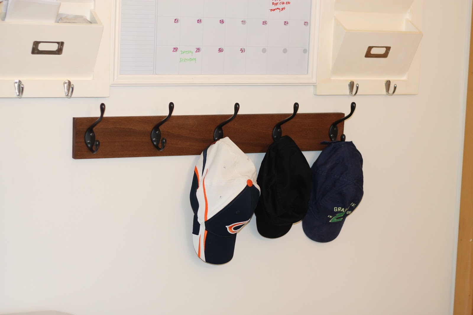 This Happy Life: DIY Wall Hook Rack
