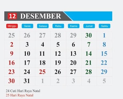 Tanggal Penting dan Hari Peringatan di Bulan Desember