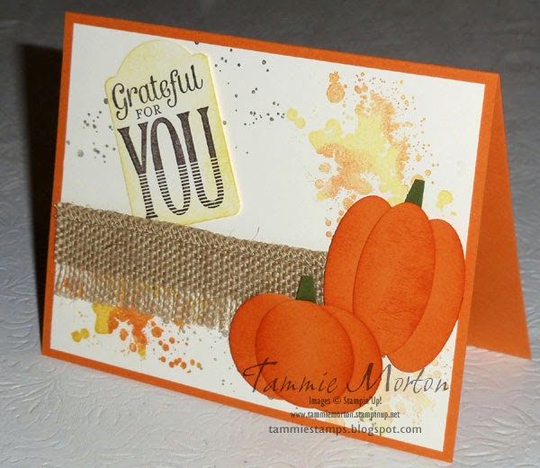 Tammie Stamps: Pumpkin Punch Art Cards