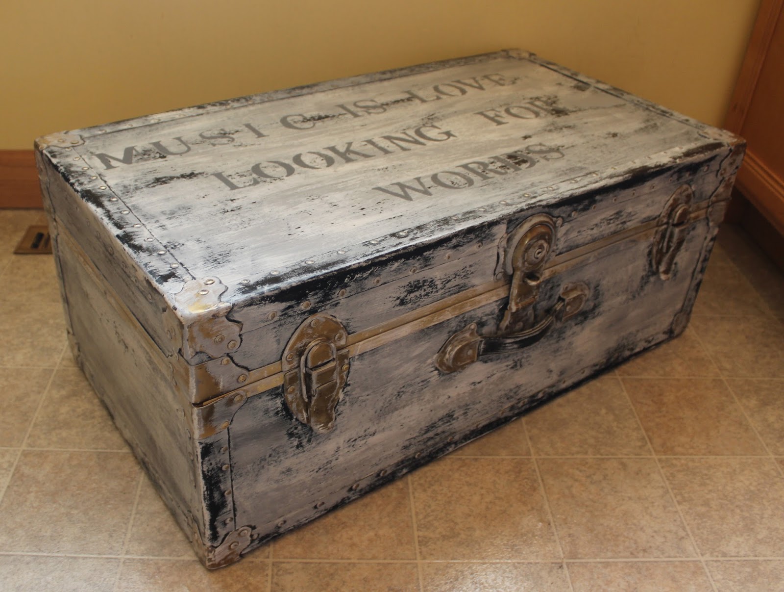 Snug Harbor Bay: Refinished Trunk - Music is Love Looking for Words