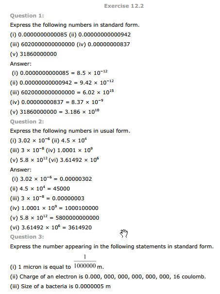 NCERT Text Book Solutions NCERT Solutions For Class 8th Maths Chapter 