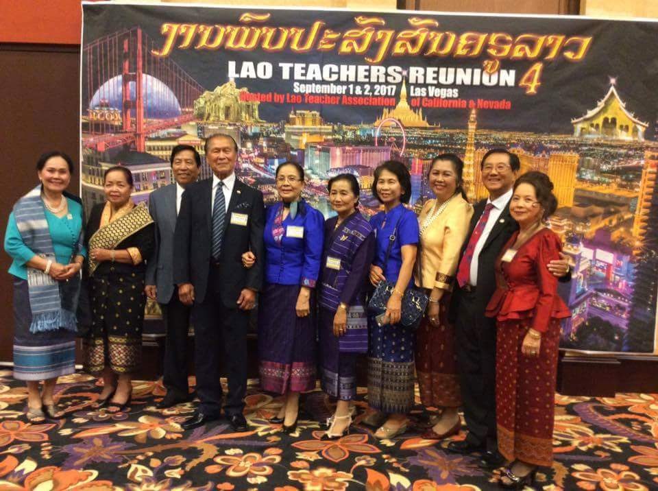 I love my work !: The 4 th Lao Teacher Reunion in Las Vegas , 2017.