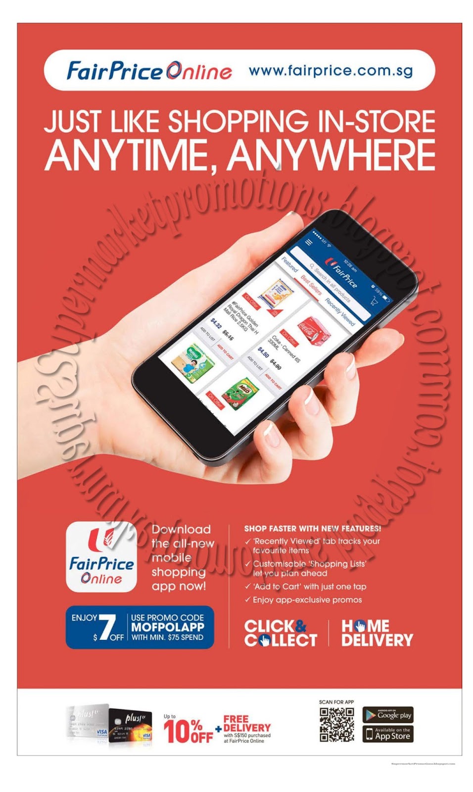 NTUC FairPrice Online Mobile Shopping App 05 August 2015 ~ Supermarket ...