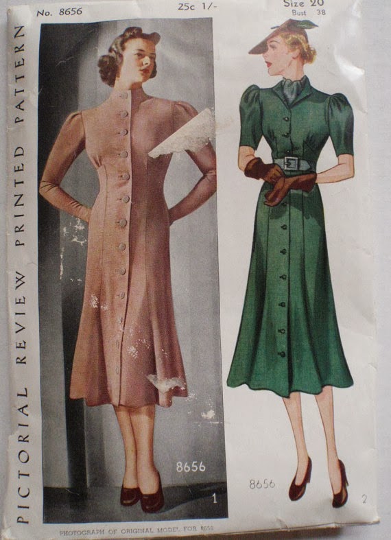 Dividing Vintage Moments : Pictorial Review Patterns 1930s