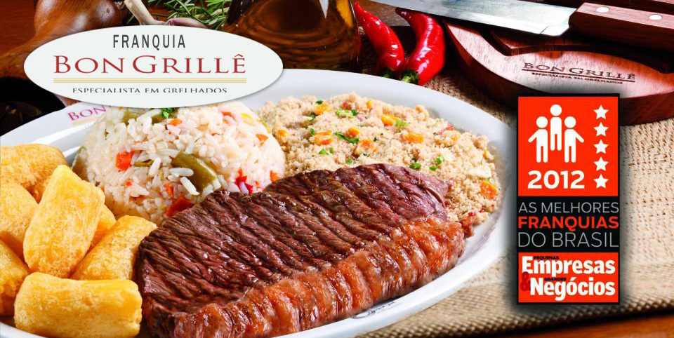 Franquia Bon Grillê: FRANQUIA BON GRILLÊ, CONHEÇA