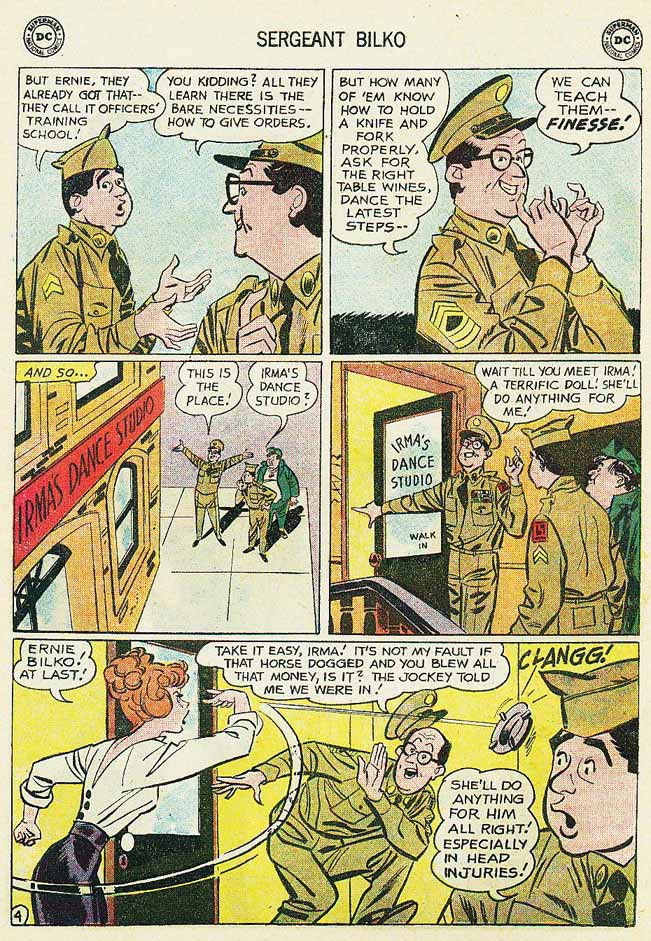Last of the Spinner Rack Junkies: Sgt. Bilko Comics by Bob Oksner