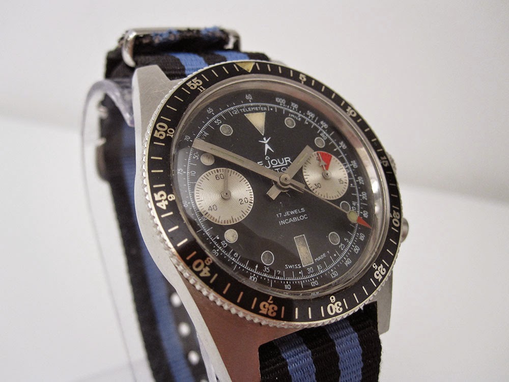 Vintage chronographs: 1970's LeJour chronograph with Landeron 248 movement