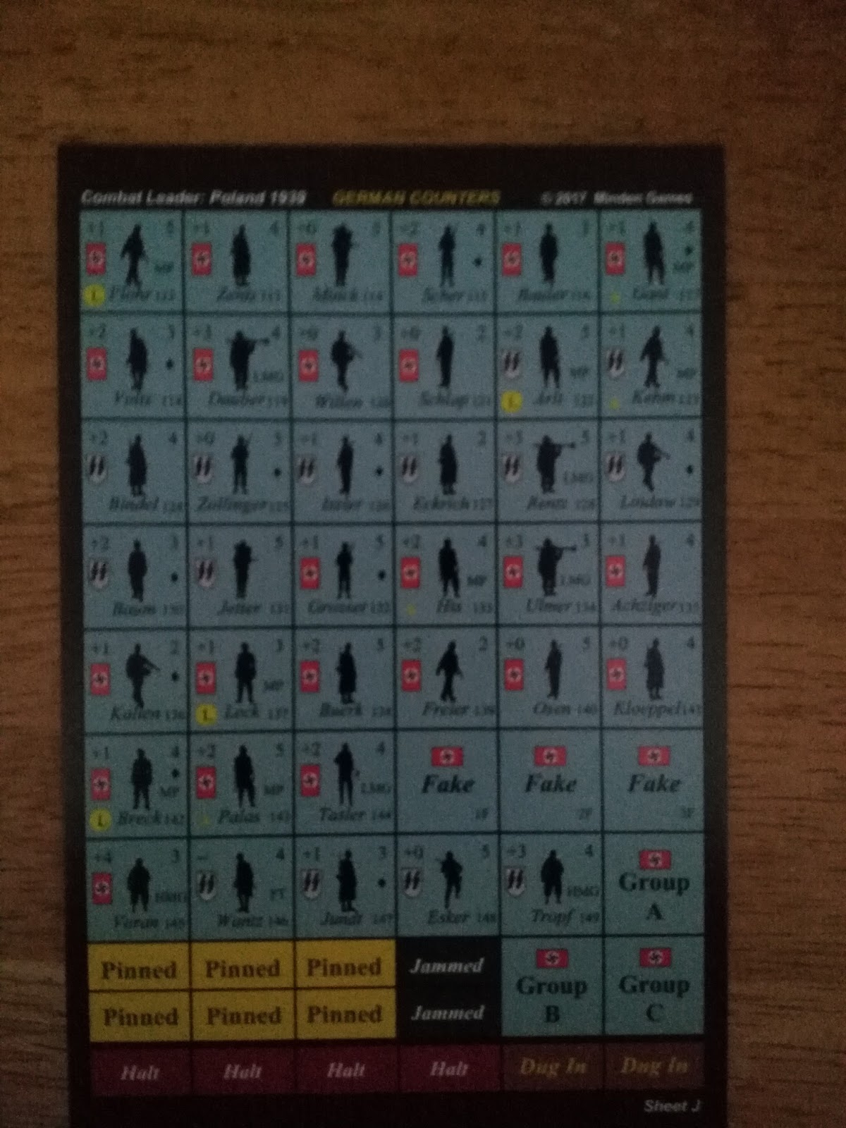 Combat Leader Poland 1939 Tactical Combat by Minden Games - A Wargamers ...