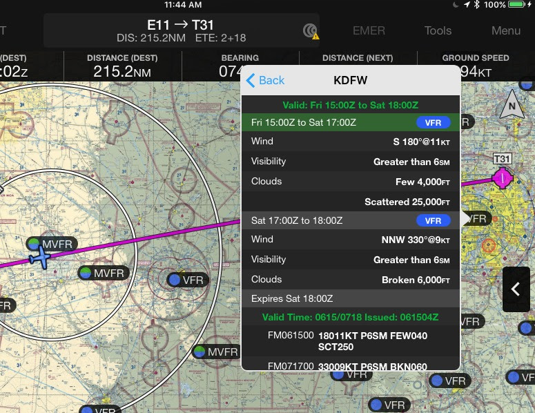 Safe VFR Flight Over the Top of Clouds