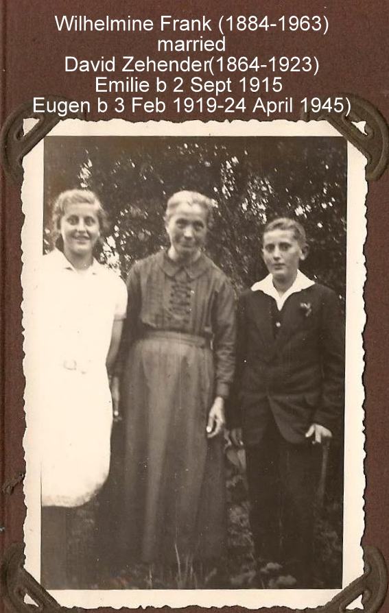 Frank Family history: Frank Family - Germany to Australia