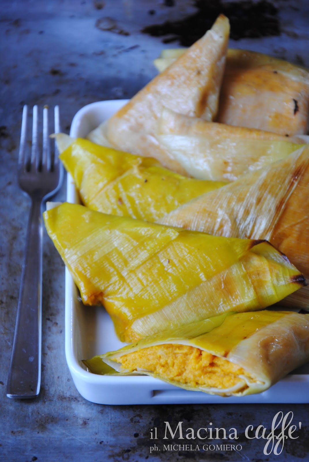 il Macina Caffè: Involtini di zucca e porro