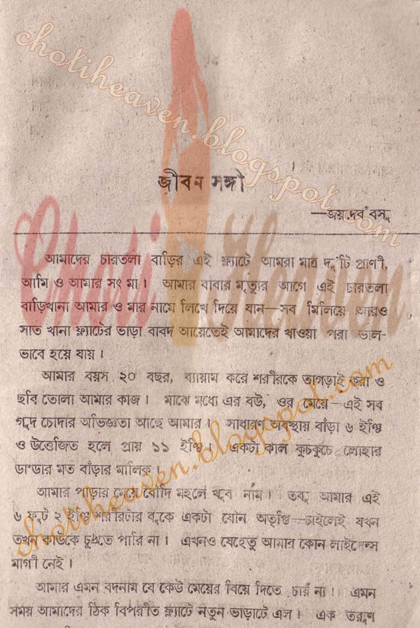 Choti Heaven: জীবন সঙ্গী _Written By জয়দেব বসু