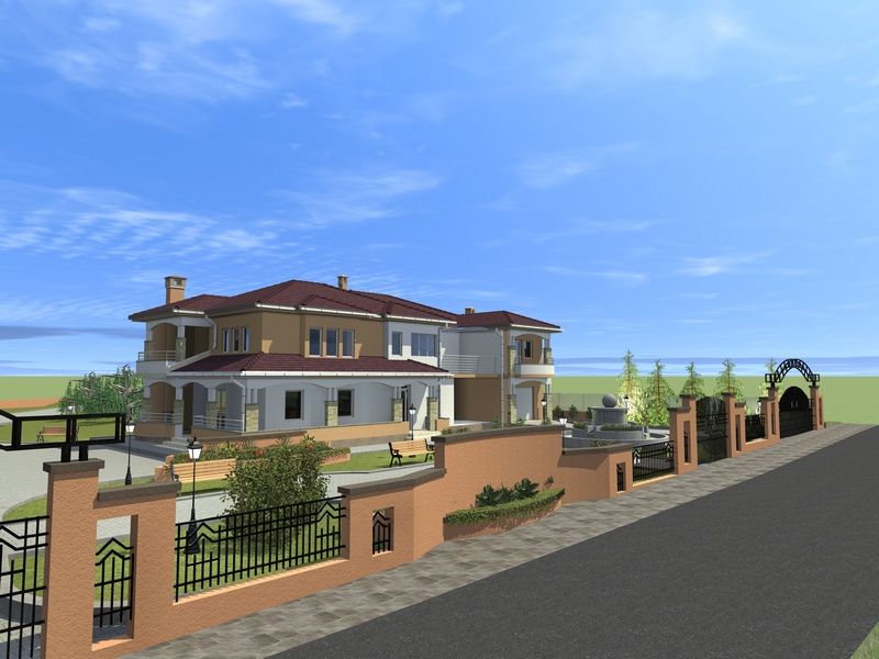 Modern Residential homes complex designs ideas.