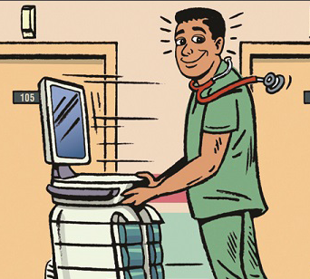 Respiratory Therapy Cave: When it's busy, this kind of stuff happens