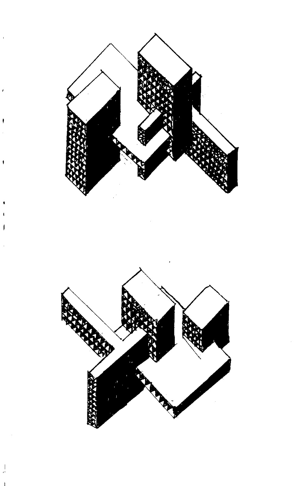 Silka Design Architecture: EXP2: 12 Axonometric Sketches