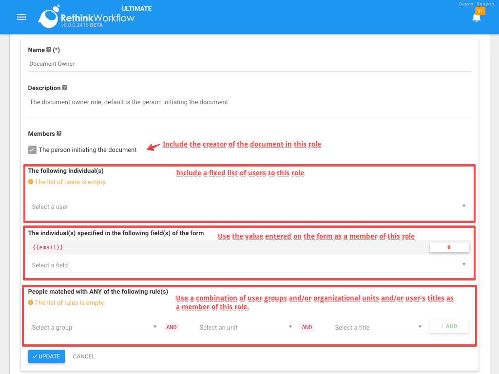 Rethink Workflow Support: Role-based Access Control