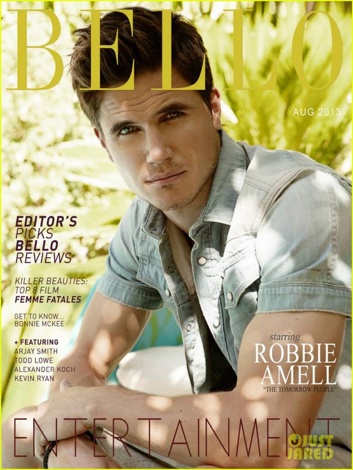 gossip-withouttheguild: Lyndsy Fonseca and Robbie Amell covers Bello ...