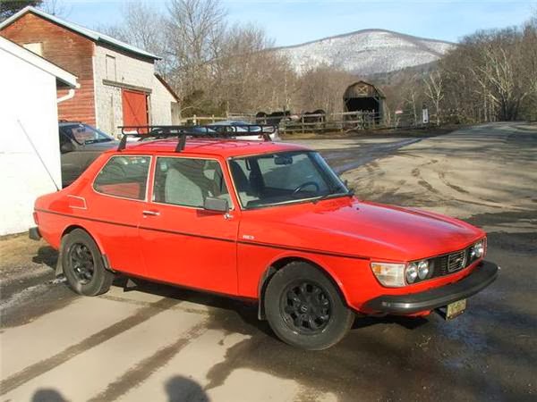 10k: Low-Mile Red Rocket: 1977 SAAB 99 GLE - DailyTurismo