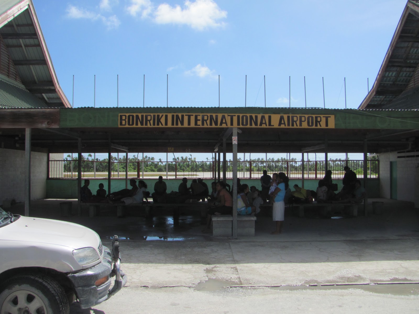 The Weary Traveller: Bonriki international airport terminal