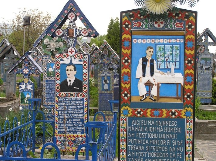 On Death And The Merry Cemetery in Transylvania