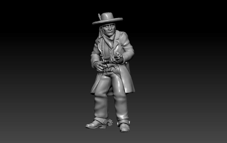 Tabletop Fix: Knuckleduster Miniatures - New Outlaw Preview