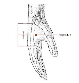 Acupuncture: LI - 4 ( Large Intestine-4)