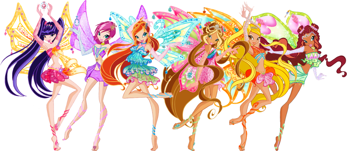 Winx Club & Florix Club: Proměny