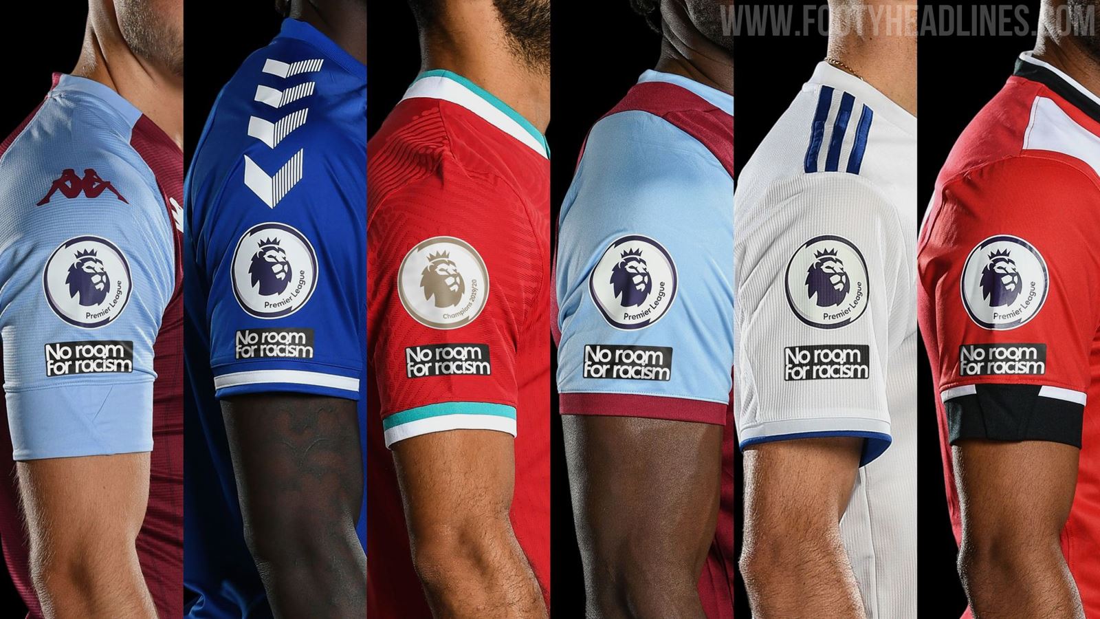 Premier League Kits To Feature 'No Room For Racism' Badge In All 20-21 ...