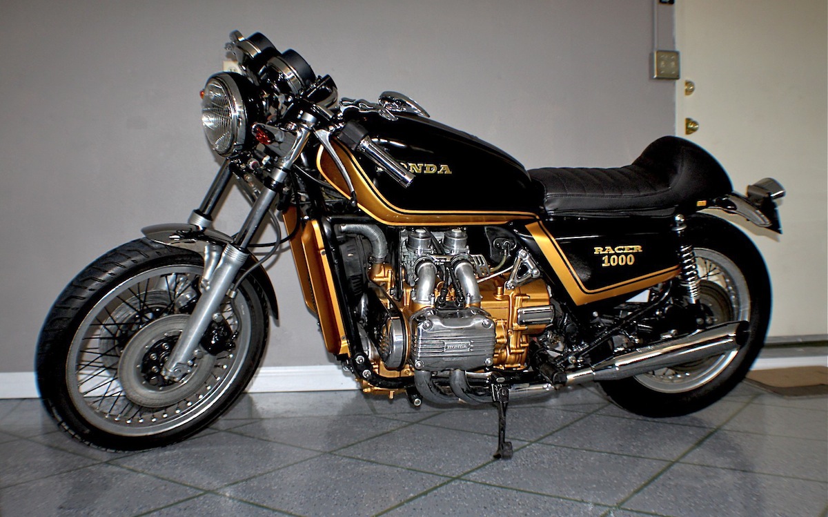 Golden Gold Wing - Inazuma café racer