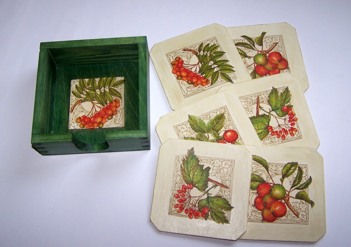 Decoupage: Coasters on Pinterest | Decoupage, Tile Coasters and DIY ...
